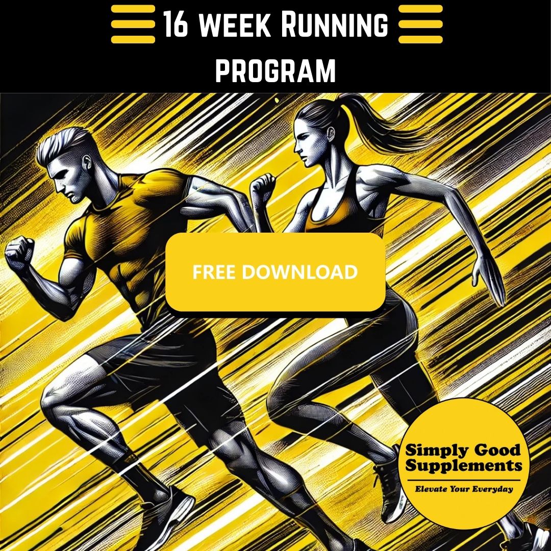 Free 16 Week Running Program – Simply Good Supplements